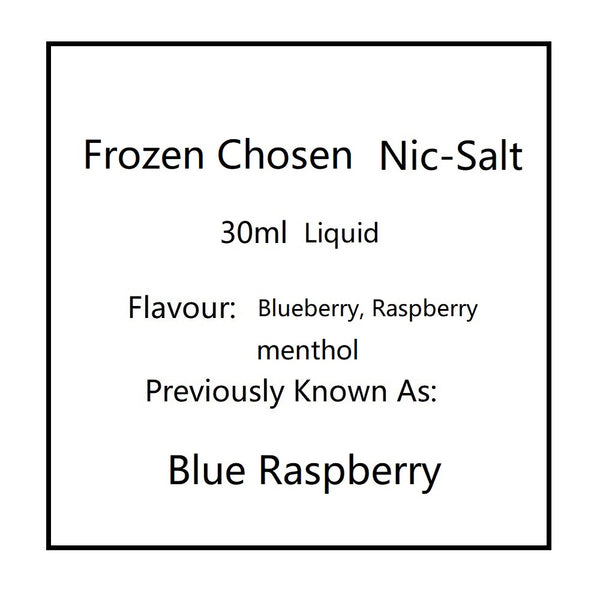 Frozen Blue Raspberry by Chosen Salts | NZ & Australia – Steam Age Vape